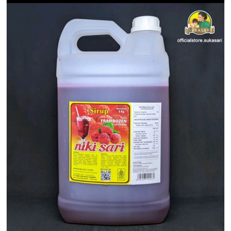 Jual sirup nikisari jerigen 6 kg | Shopee Indonesia