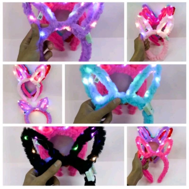 Jual BANDO LED KELINCI BANDO BUNNY MENYALA HARGA SATUAN | Shopee Indonesia