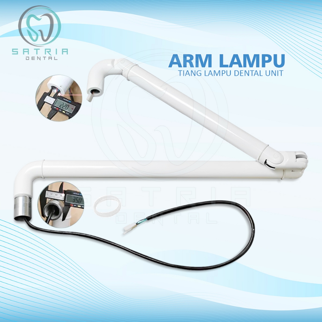 Jual Dental Arm Lampu Tiang Lampu Sparepart Dental Unit Arm Lamp Led ...