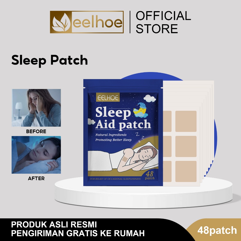 Jual 【Ready】EELHOE Sleep Patch 48pcs Corry Good Night Sleep Patch ...