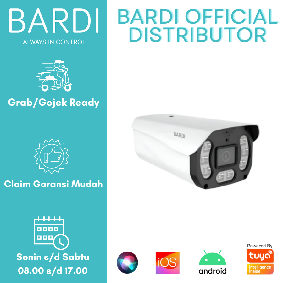 Jual BARDI IP Camera Outdoor CCTV With POE STC - IP67 4MP SMART IOT ...