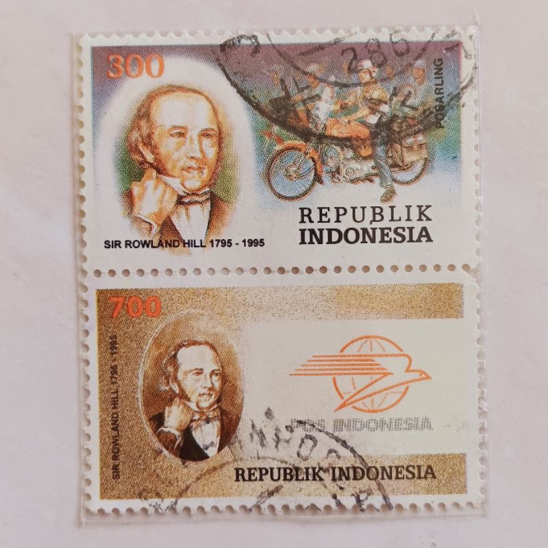 Jual (AC) Perangko Indonesia 1995 200 Tahun Lahirnya Sir Rowland Hill ...