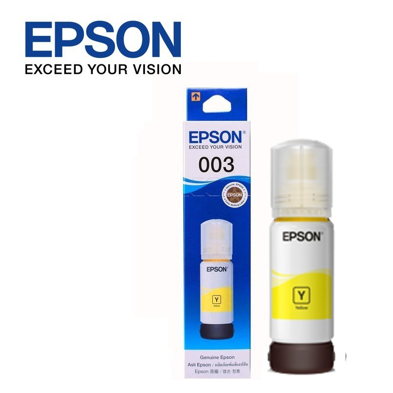 Jual Tinta Epson 003 YeLLow Original . | Shopee Indonesia