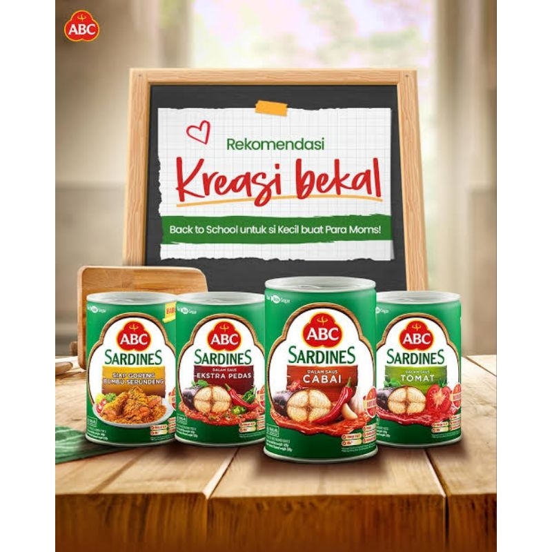 Jual ABC Sarden 155 gr | Shopee Indonesia
