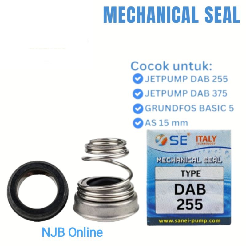Jual SIL Pompa Air MECHANICAL SEAL DAB 255 / 370 KRUCUT | Shopee Indonesia