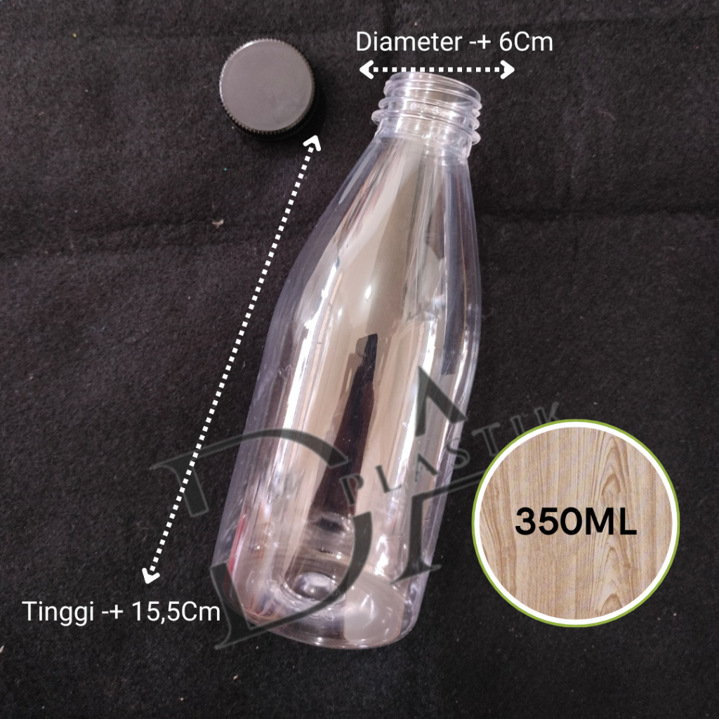 Jual Botol Cantik Plastik 350ml Botol Valencia 350ml Botol Juice Botol ...