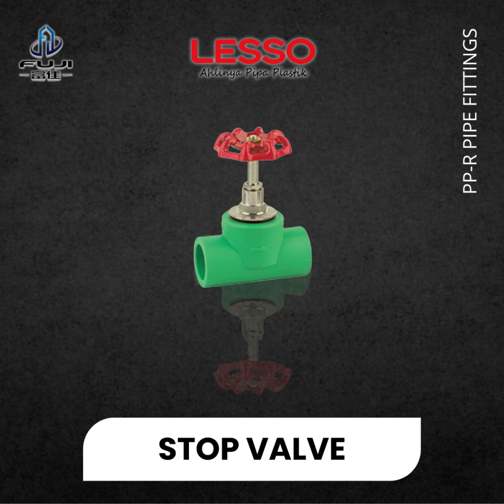 Jual Stop Valve Lesso Pipa Air PPR | Shopee Indonesia