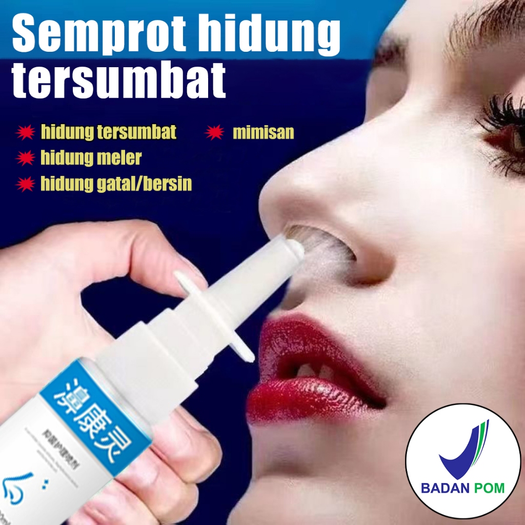 Jual obat sinusitis nasal spray hidung tersumbat Semprotan Sinus Hidung ...