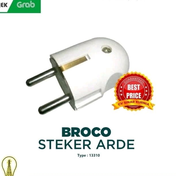 Jual Steker Arde Merk Broco 13310 Warna Putih STEKER BROCO HARGA GROSIR ...