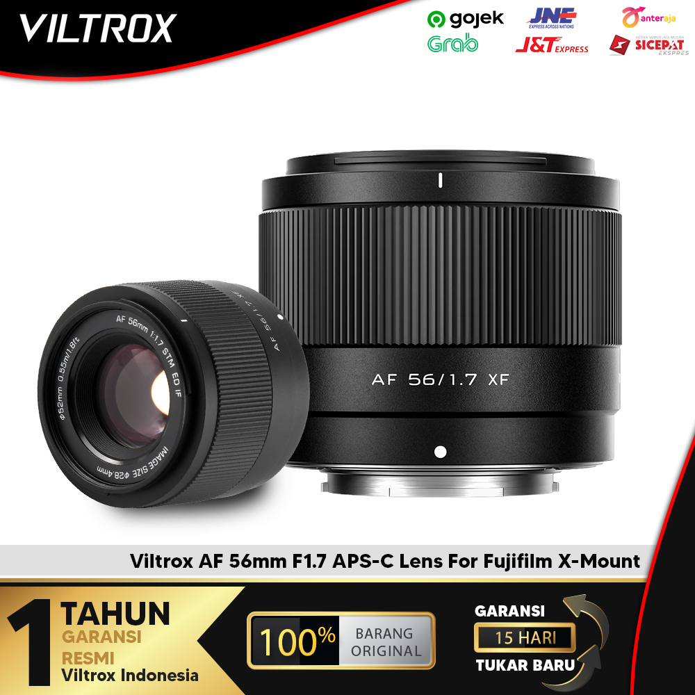 Jual Viltrox AF 56mm F1.7 APS-C Lens For Fujifilm X-Mount - Garansi Resmi | Shopee Indonesia