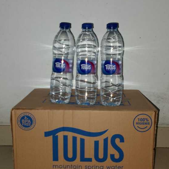 Jual Air Mineral TULUS Botol 600ml 1 Dus (isi 24pcs) | Shopee Indonesia