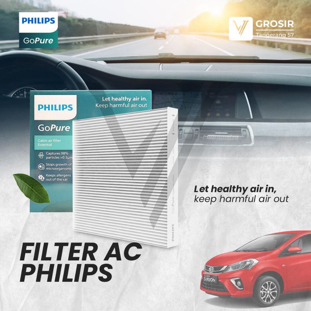 Jual Filter AC Cabin Philips Innova Reborn Zenix 2016-2024 D1111 Go ...