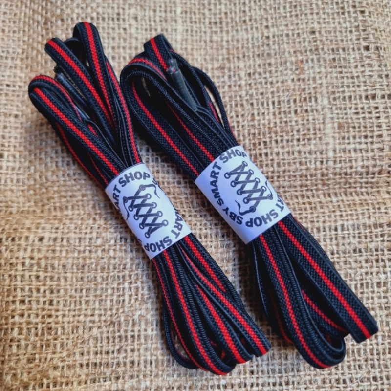 Jual TALI SAJA Tali Sepatu Elastis Lebar 6mm dan 8mm Elastic Shoelace ...