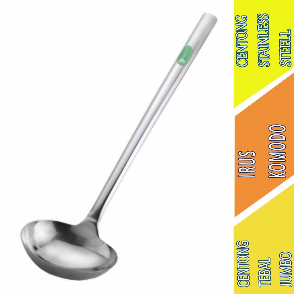 Jual Centong Tebal Serbaguna - Irus Komodo - Centong Stainless - 1pcs ...
