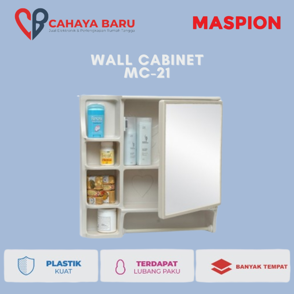 Jual MASPION WALL CABINET MC-21 (GO-SEND) | Shopee Indonesia
