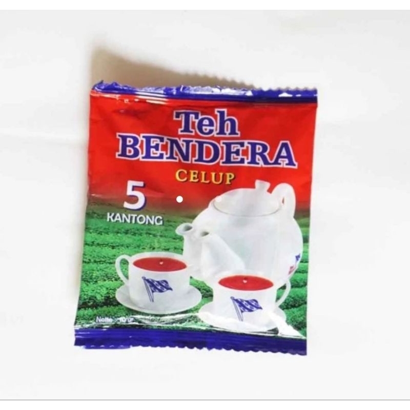 Jual Teh Bendera Celup 5 Kantong Sachet - Teh celup - Tea | Shopee ...