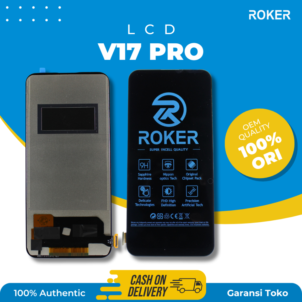 Jual ROKER LCD TOUCHSCREEN VIVO V17 PRO / 1910 / VIVO V19 PRO LCD TS ...