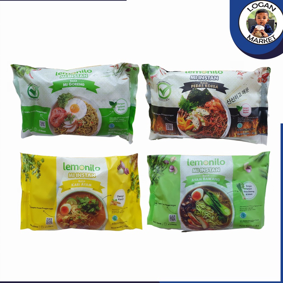 Jual ORIGINAL Lemonilo Mie Mi Instant Kuah Rasa Semua Varian Kuah Ayam ...