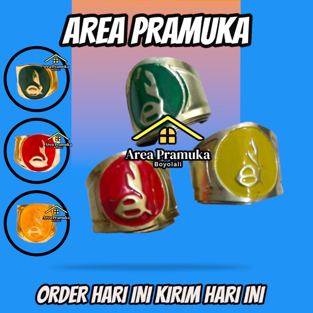 Jual RIng seng pramuka / ring kolong kacu pramuka ( bijian ) | Shopee ...