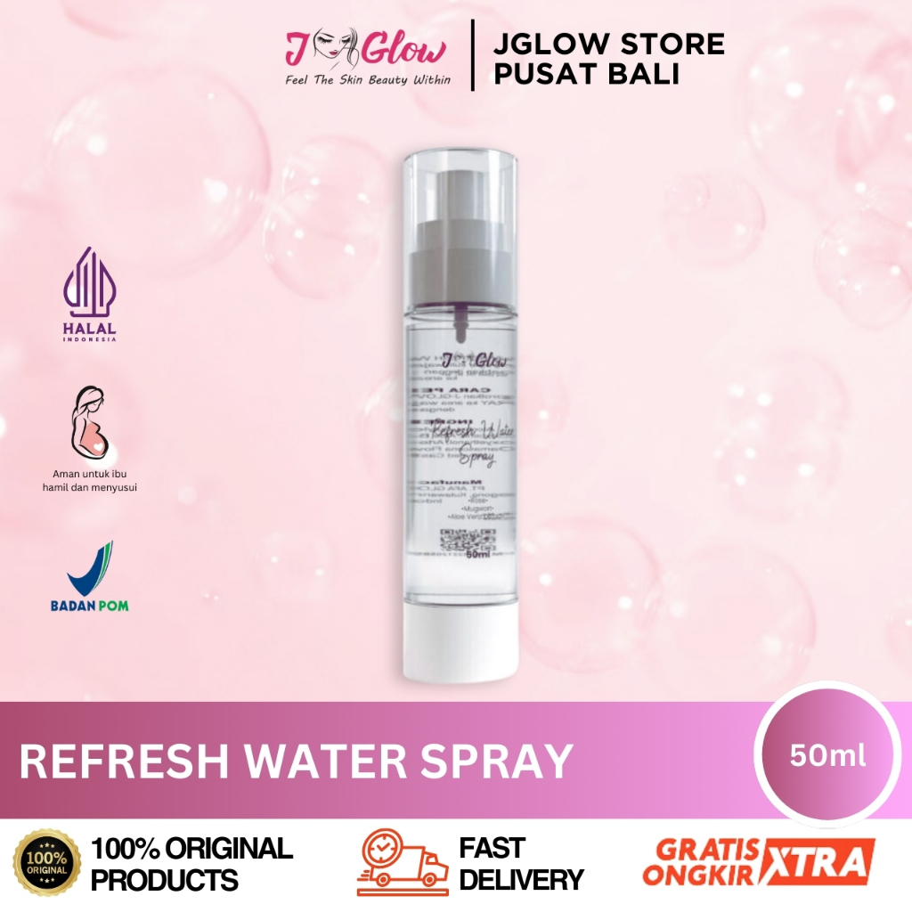 Jual Jglow - Refresh Water Spray (menyegarkan dan melembabkan kulit ...