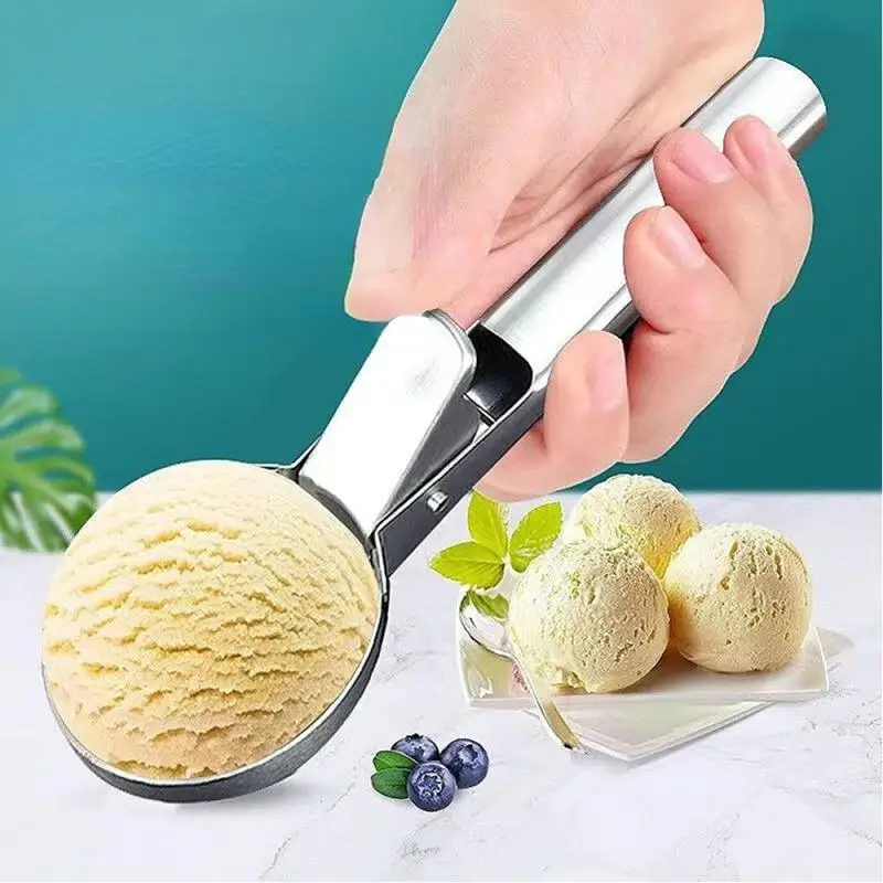 Jual Sendok Scoop Skop Sekup Takar Ice Es Cream Krim Buah Makan Makanan ...