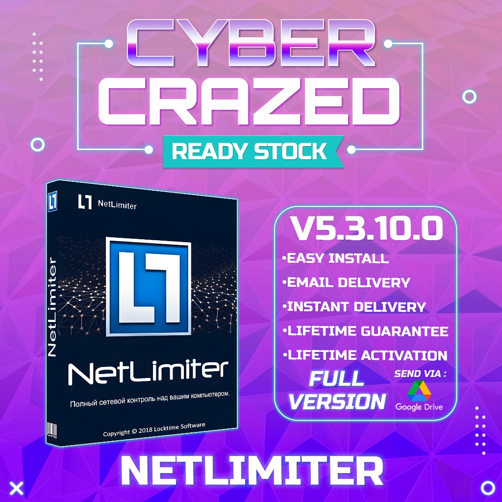 Jual NetLimiter Pro 5.3.10.0 Full Verison (Versi Terbaru) | Shopee ...