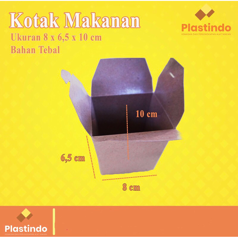 Jual Food Grade Rice Box 750 ML ISI 10 PCS | Food Pail 26 oz | Food ...
