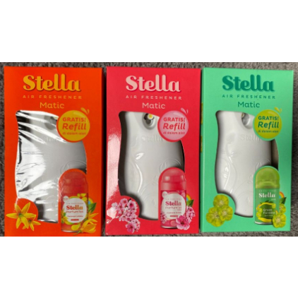 Jual Stella Box Set Alat Pengharum Ruangan Otomatis sudah Termasuk ...