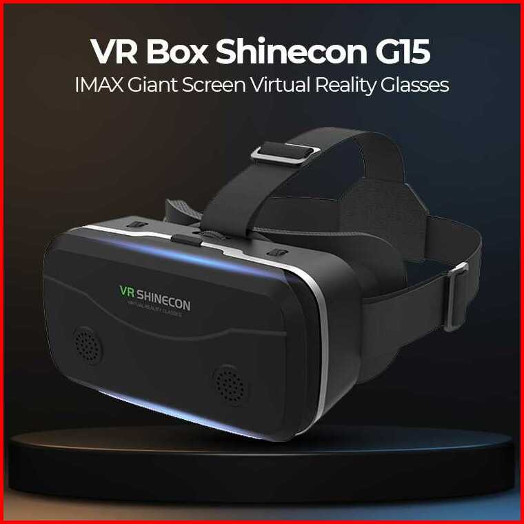 Jual Shinecon VR Box IMAX Giant Screen Virtual Reality Glasses - SC-G15 ...