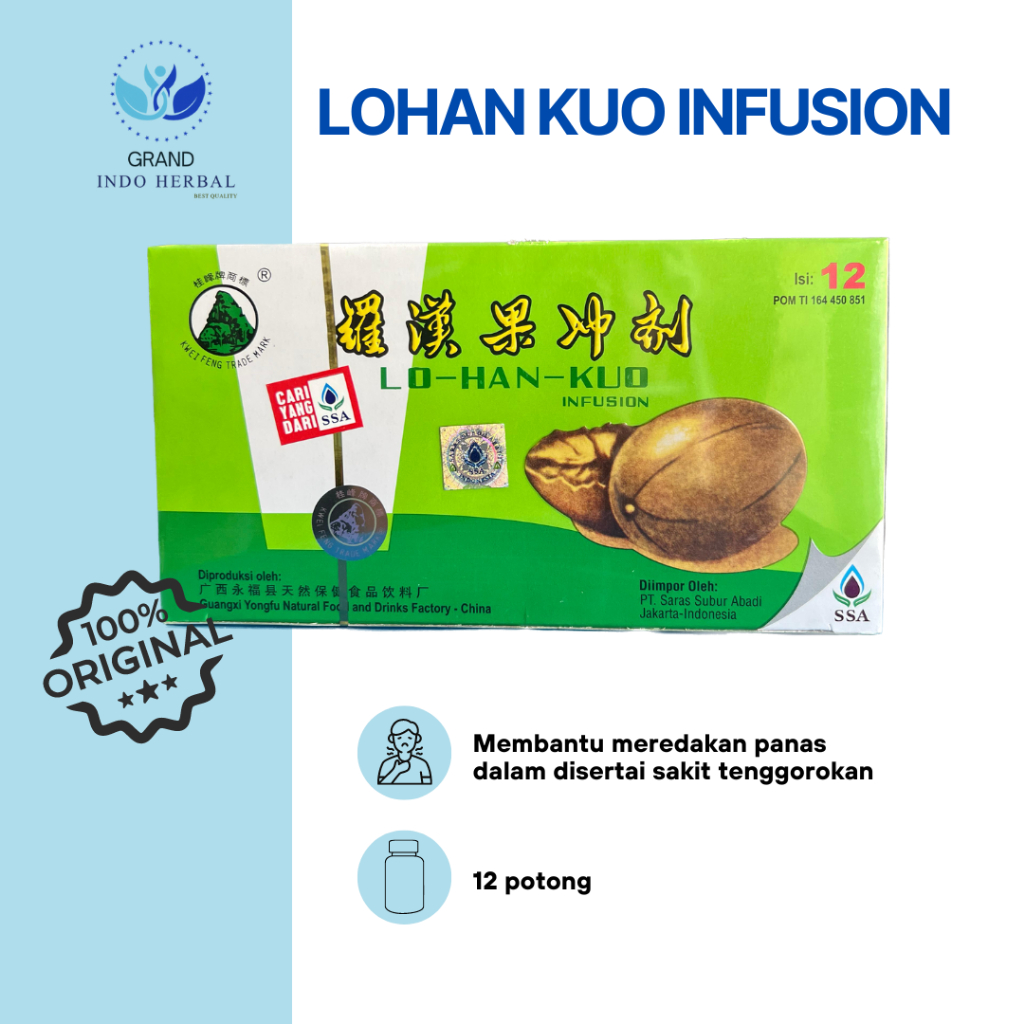 Jual Lohankuo Infusion Saras Subur Abadi 12 Potong lo han kuo LOHANGUO LO HAN GUO SSA KOTAK ...