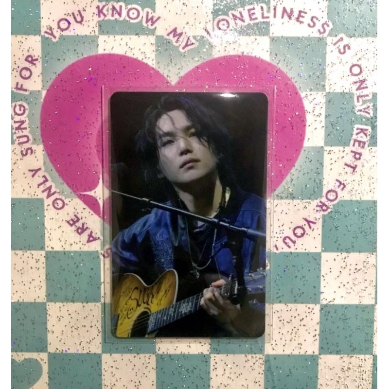 Jual Photocard BTS SUGA D-DAY MOVIE CGV Benefit || PVC | Shopee Indonesia