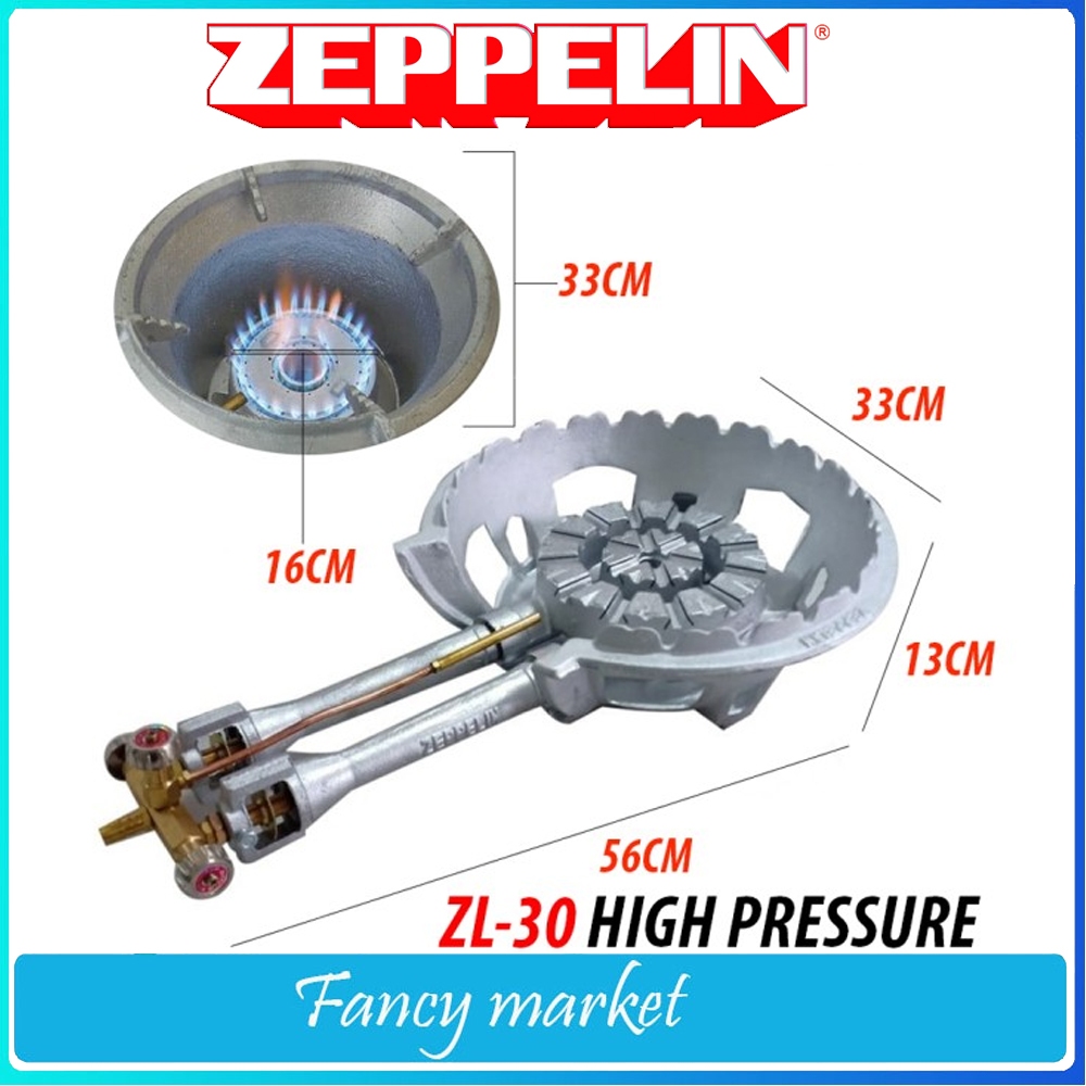 Jual KOMPOR GAS ZEPPELIN HIGH PRESSURE ZL30 MODEL TERBARU - Garansi ...
