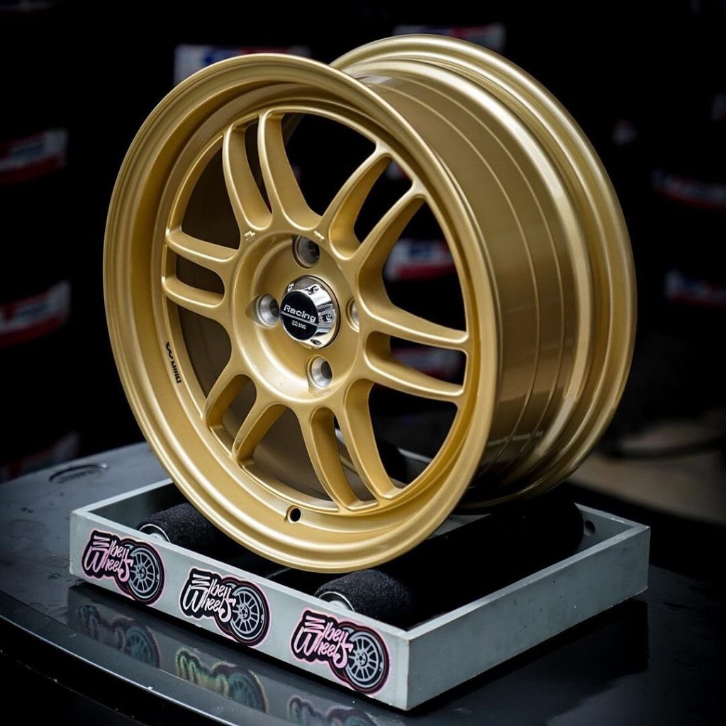 Jual Velg Racing Mobil Enkei Ref 1 By JF Luxury Ring 15 PCD 4x100 Lebar 6.5 ET 40 GOLD (4 Velg ...