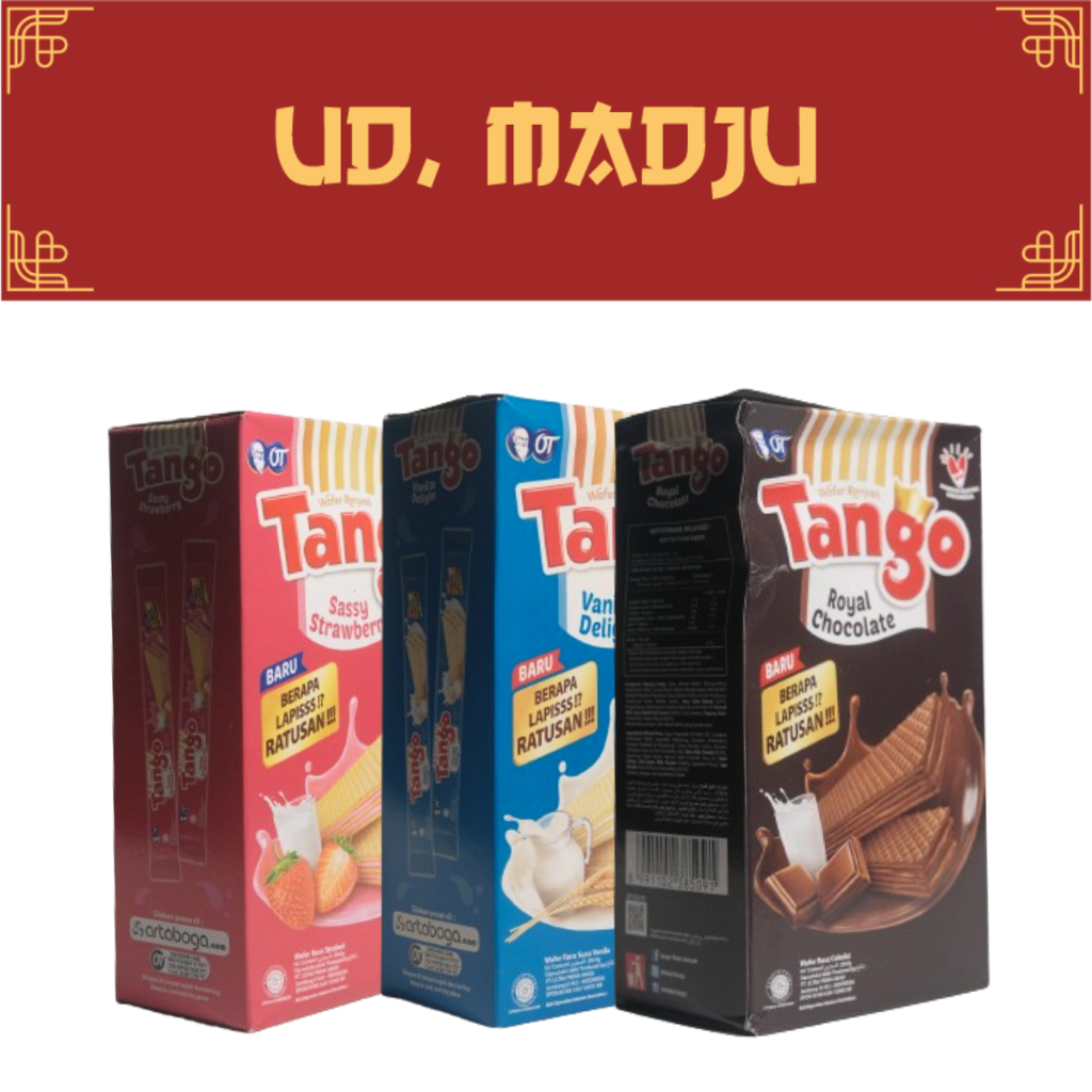 Jual tango wafer 5 gram 3 varian rasa kemasan box | Shopee Indonesia
