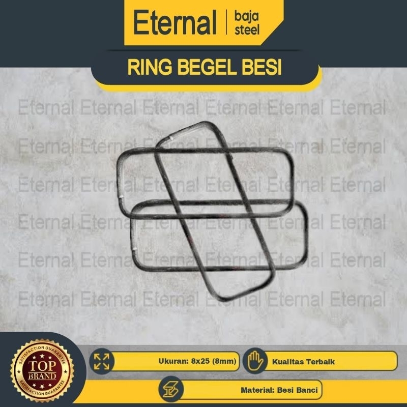 Jual RING CINCIN BESI BEGEL 8X25 CM BESI BEHEL 8 BANCI | Shopee Indonesia