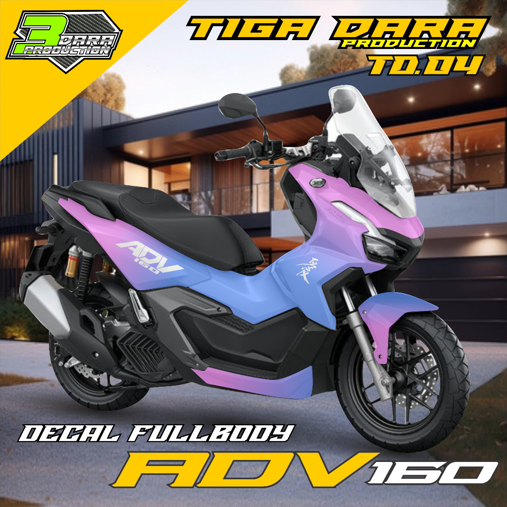 Jual Sticker Decal ADV 160 Dekal Stiker Adv 160 New Full Body Custom ...