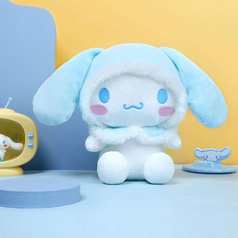 Jual Boneka Cinnamoroll snow ukuran 25 cm bahan plush halus dan lembut ...