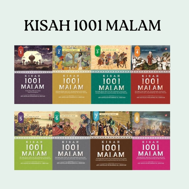 Jual Kisah 1001 Malam Karya Abu Abdullah Muhammad al-Jihsiyari | Shopee ...