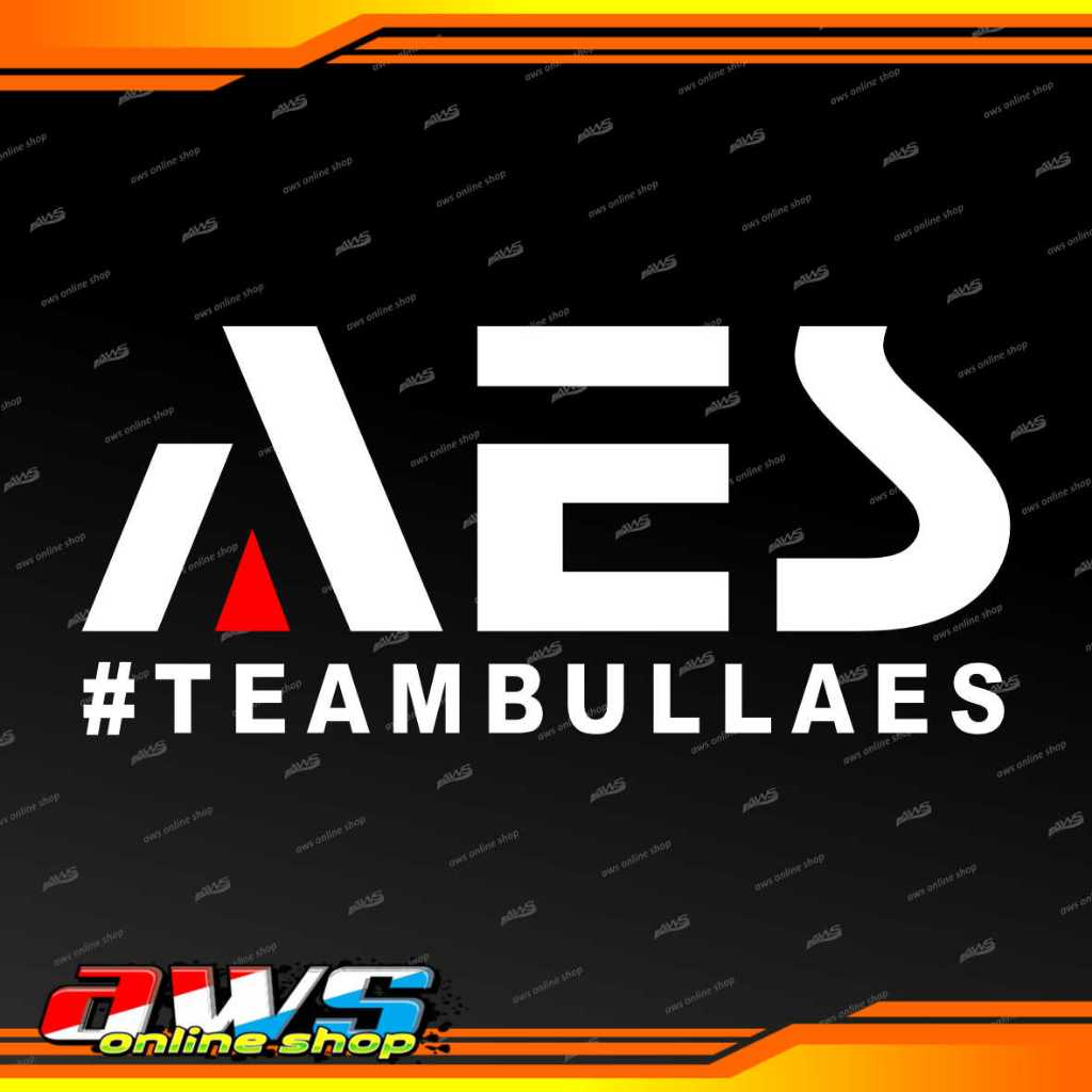 Jual Sticker AES Team BullAES | Shopee Indonesia
