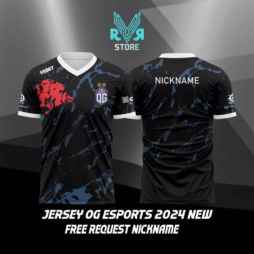 Jual JERSEY TEAM OG dota 2 2024 TERBARU ( gratis custom nickname ) | Shopee Indonesia
