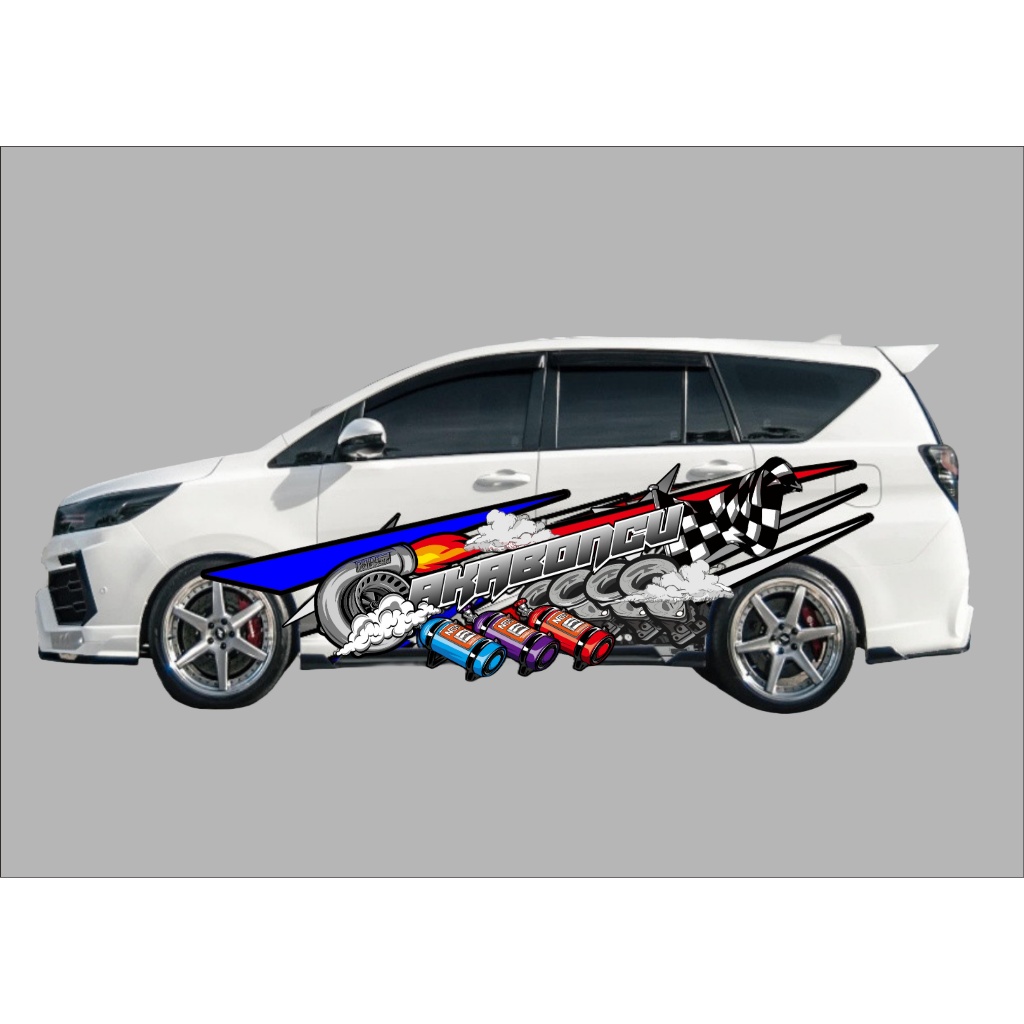 Jual Striping Decal Sticker Thailook Innova Rebon Avanza Decal Stiker ...