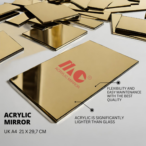 Jual Kilat Akrilik Mirror Ukuran A4 21x 29,7 Cm | Shopee Indonesia