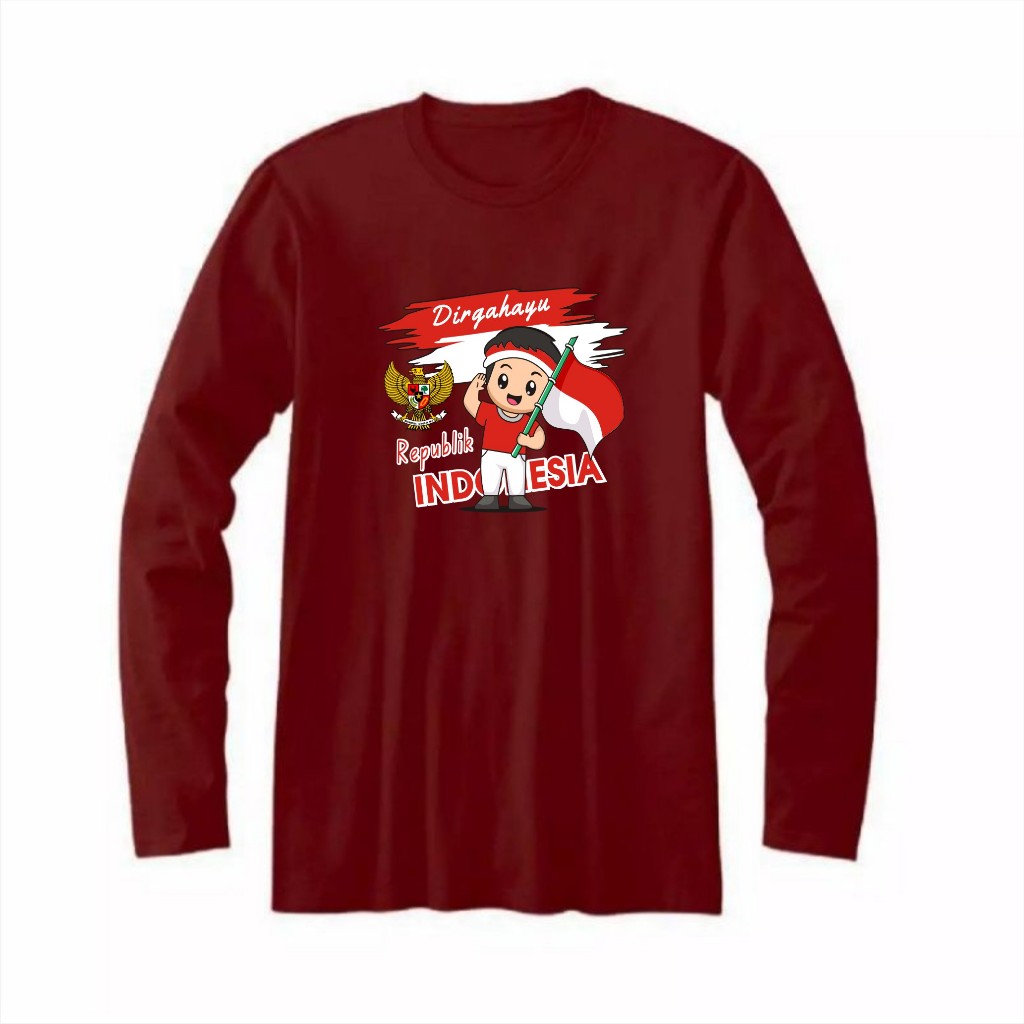 Jual Baju Kemerdekaan Laki2 Perempuan Kaus Hut Ri Dewasa Kaos 17 Agustus 2025 Pakaian Acara ...