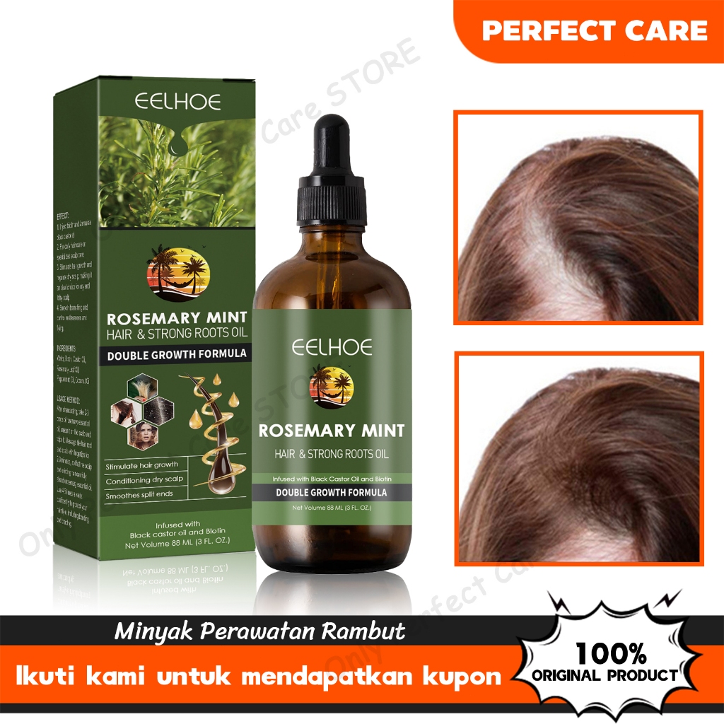 Jual EELHOE rosemary oil original 88ml Anti Rambut Rontok Hair Serum ...