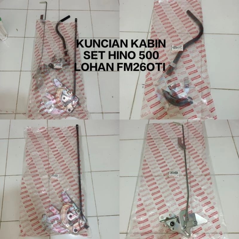 Jual KUNCIAN KABIN SET BELAKANG HINO 500 FM260JD FM260TI GENUINE LOCK ...