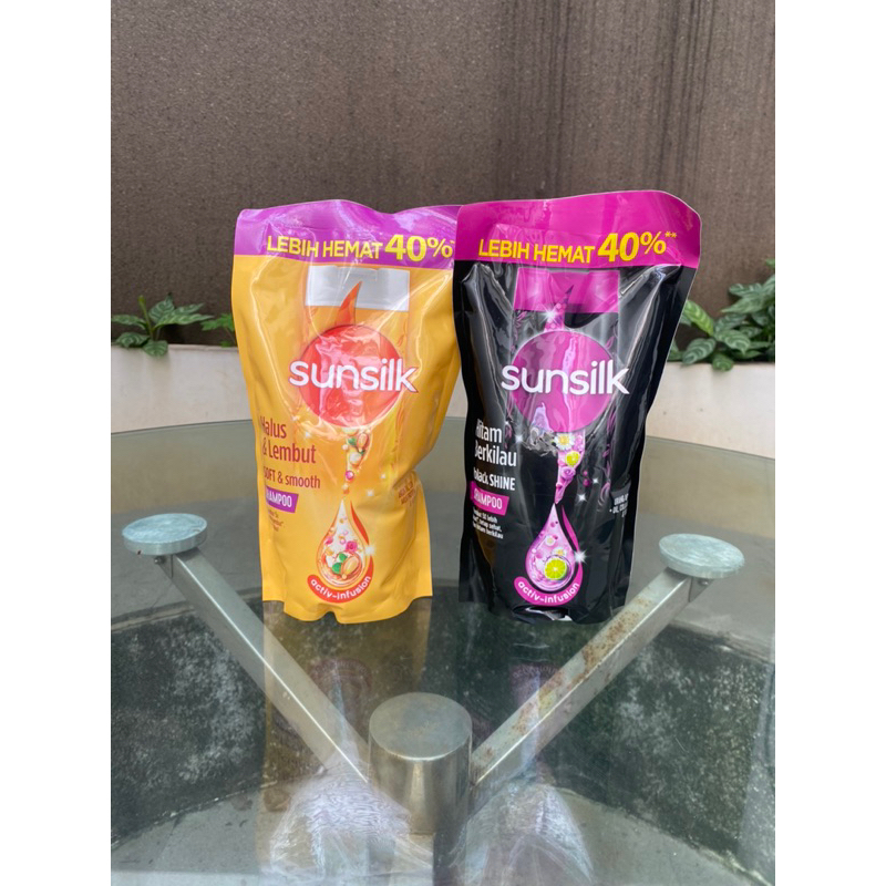 Jual Sunsilk Shampoo Halus & Lembut Shampo Soft & Smooth dan Hitam ...