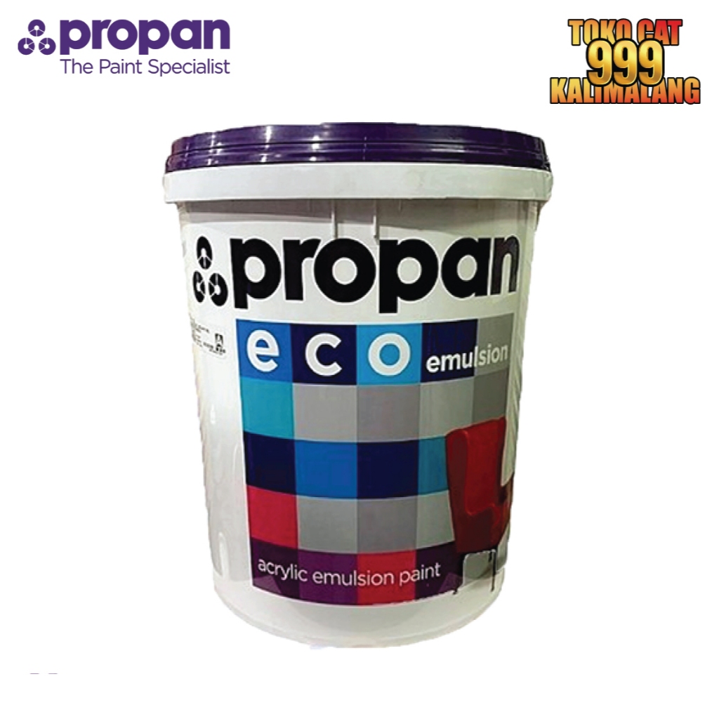Jual Cat Tembok Rumah Interior Propan Eco Emulsion EE-4010 Putih 9101 25 KG | Shopee Indonesia
