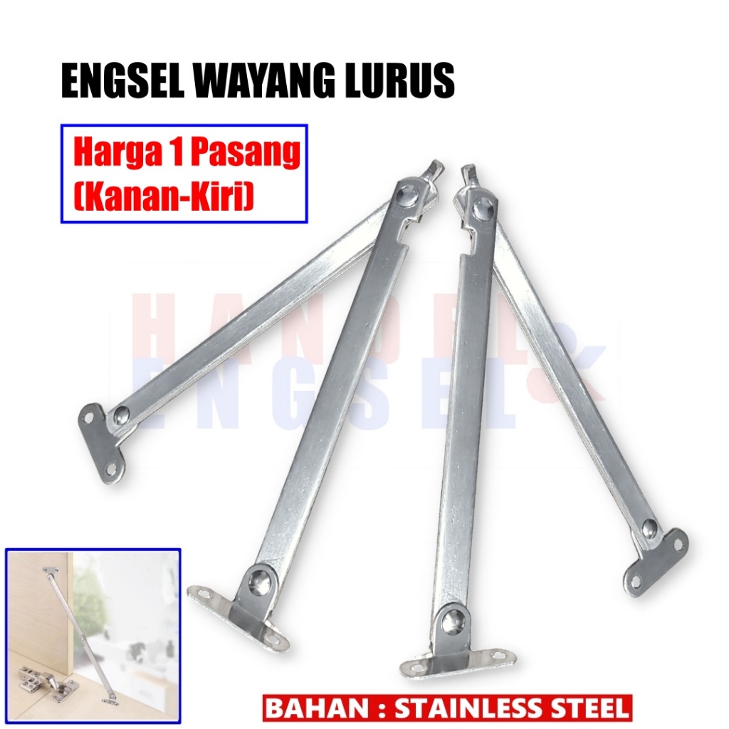 Jual Engsel Wayang Lurus Stainless / Engsel Salon Jendela / Engsel ...
