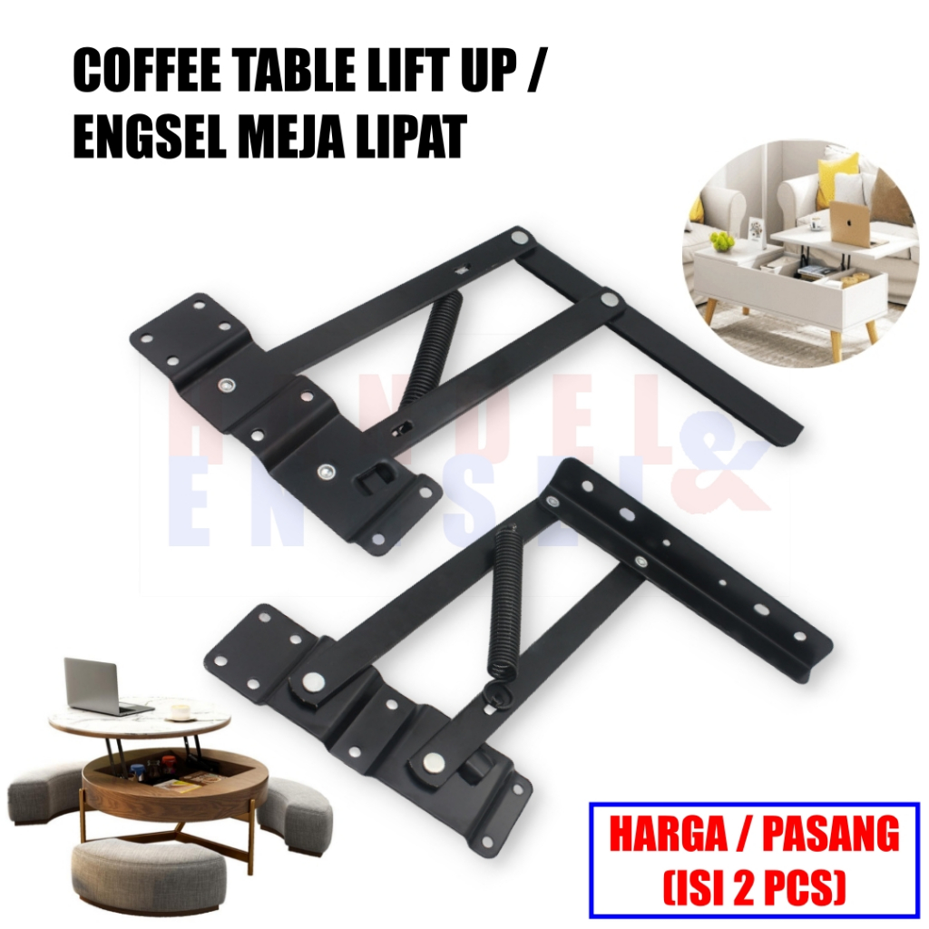 Jual Engsel Hidrolik Extension / Coffee Table Lift Up and Down Hidrolik ...