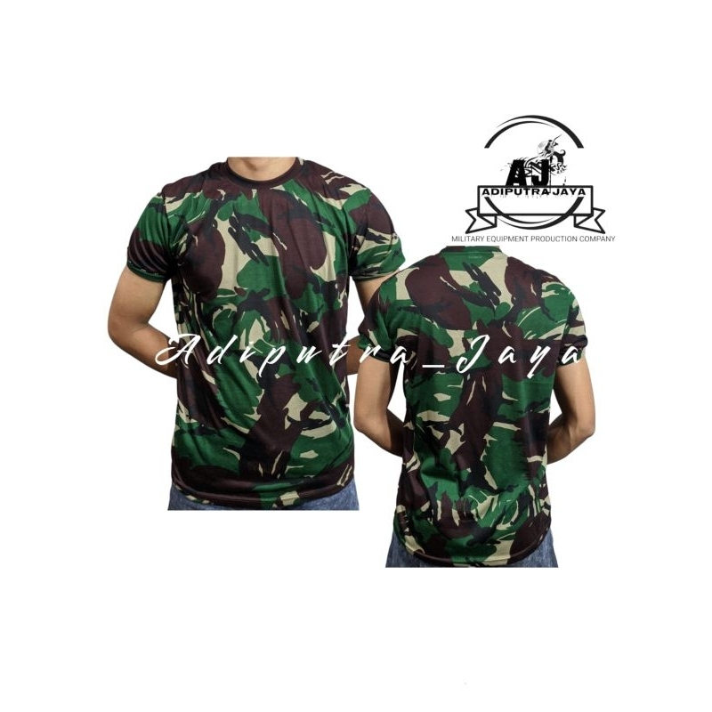 Jual Kaos Loreng Malvinas/Kaos Loreng TNI AD | Shopee Indonesia